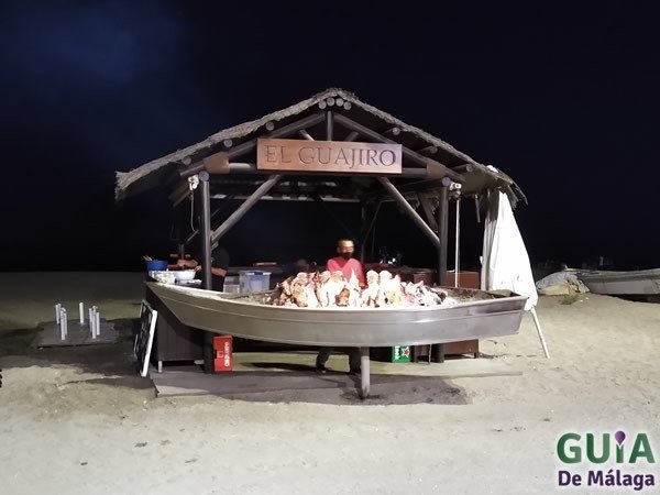 Estatua del Espetero, espetos de sardinas playas de Málaga